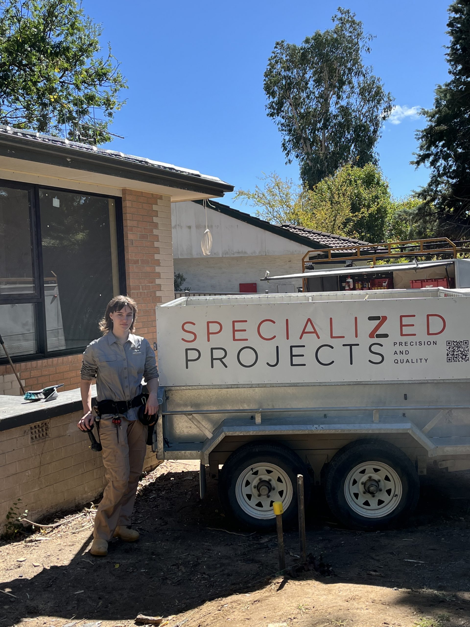 Mori Hearder becomes first female apprentice at Specialized Projects ...